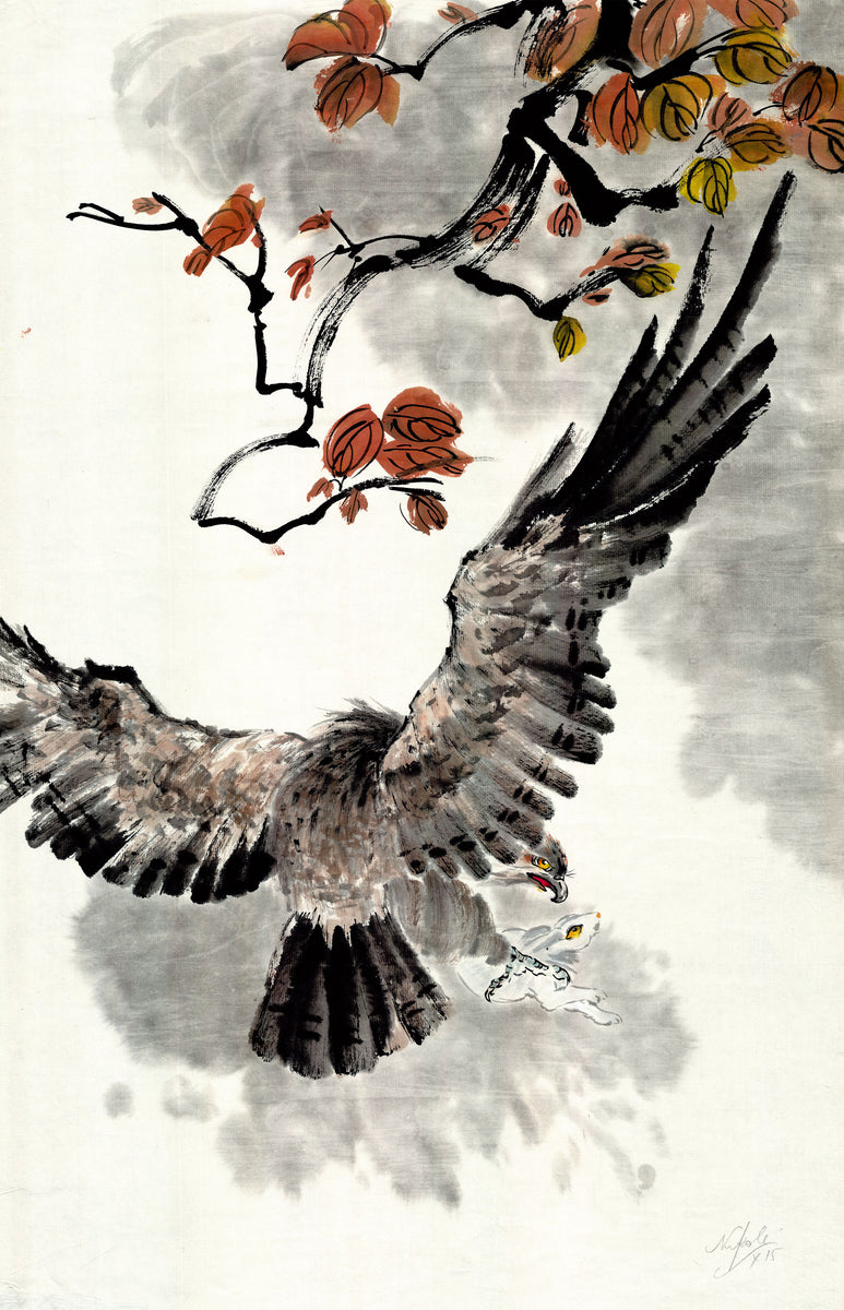 Hungry Eagle hunts the Rabbit – GoodTimesTattoo.co.uk